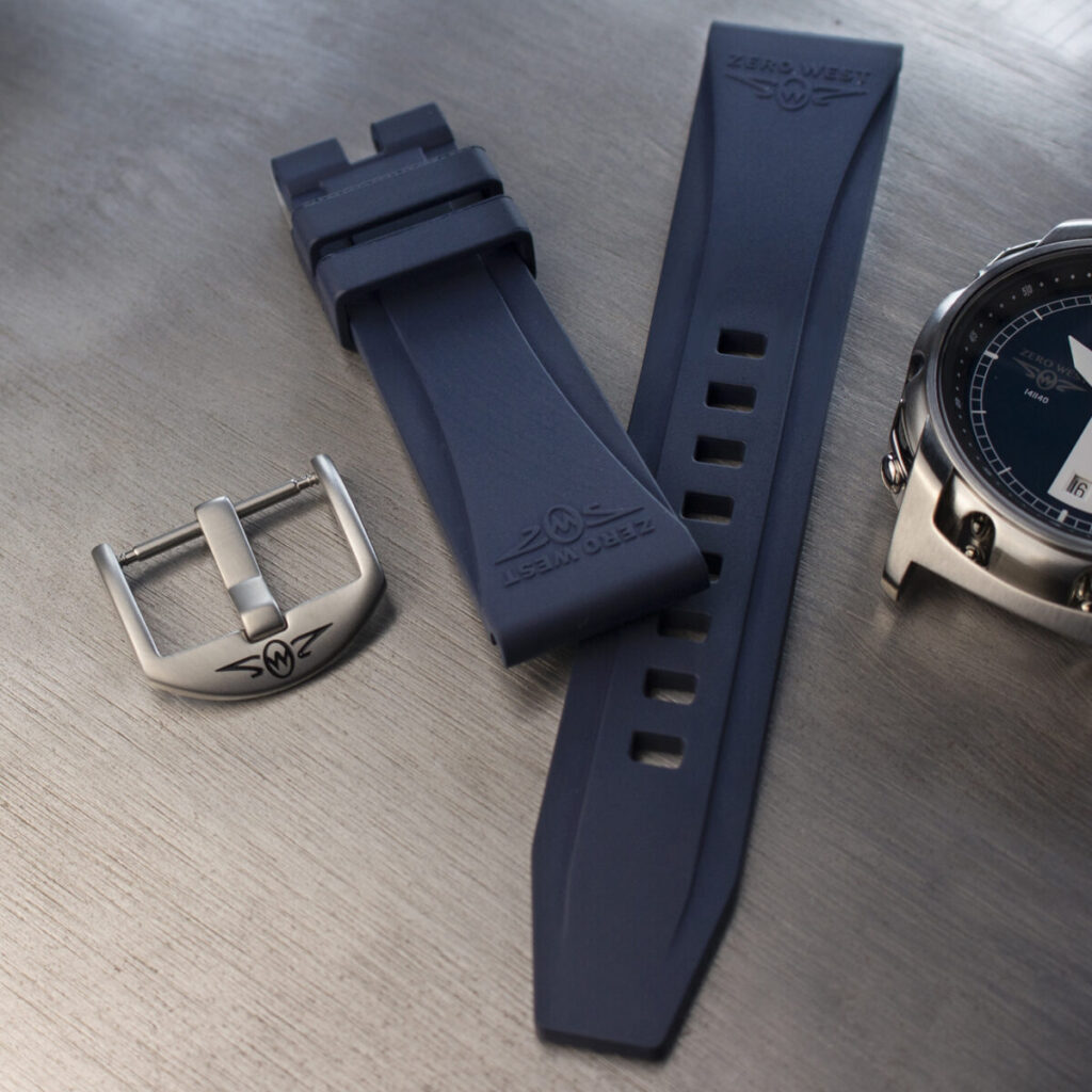 ZW Blue Rubber - Zero West Watches